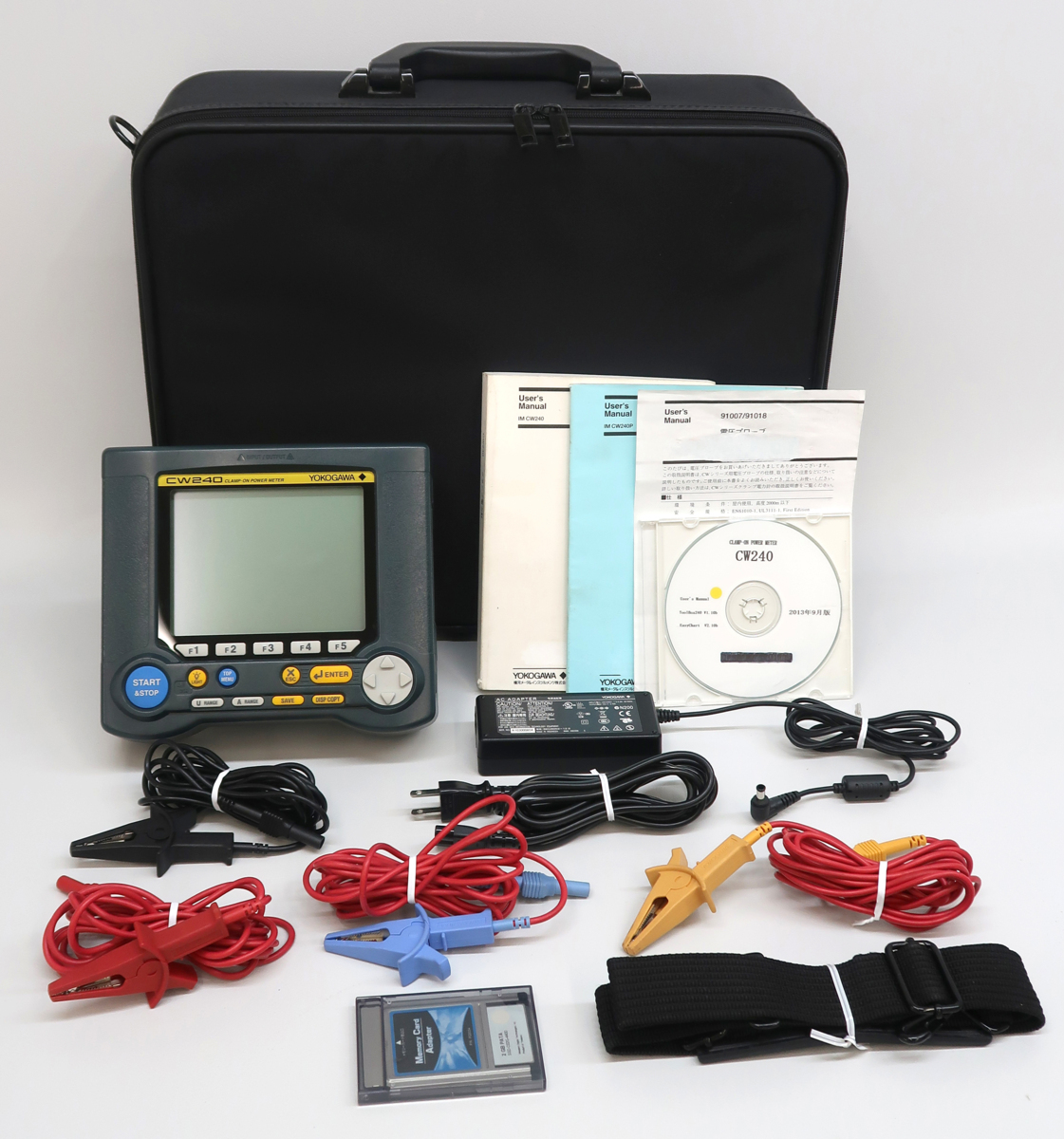 ZE34453 YOKOGAWA/横河 CW240/DA CLAMP-ON POWER METER/クランプオンパワーメータ 現状渡し品 ...