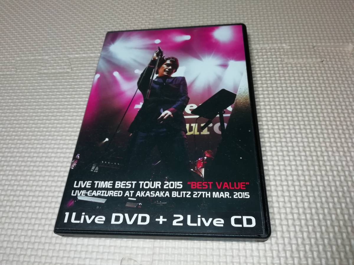黒沢健一 DVD+2CD LIVE TIME BEST TOUR 2015 BEST VALUE LIVE CAPTURED AT ...
