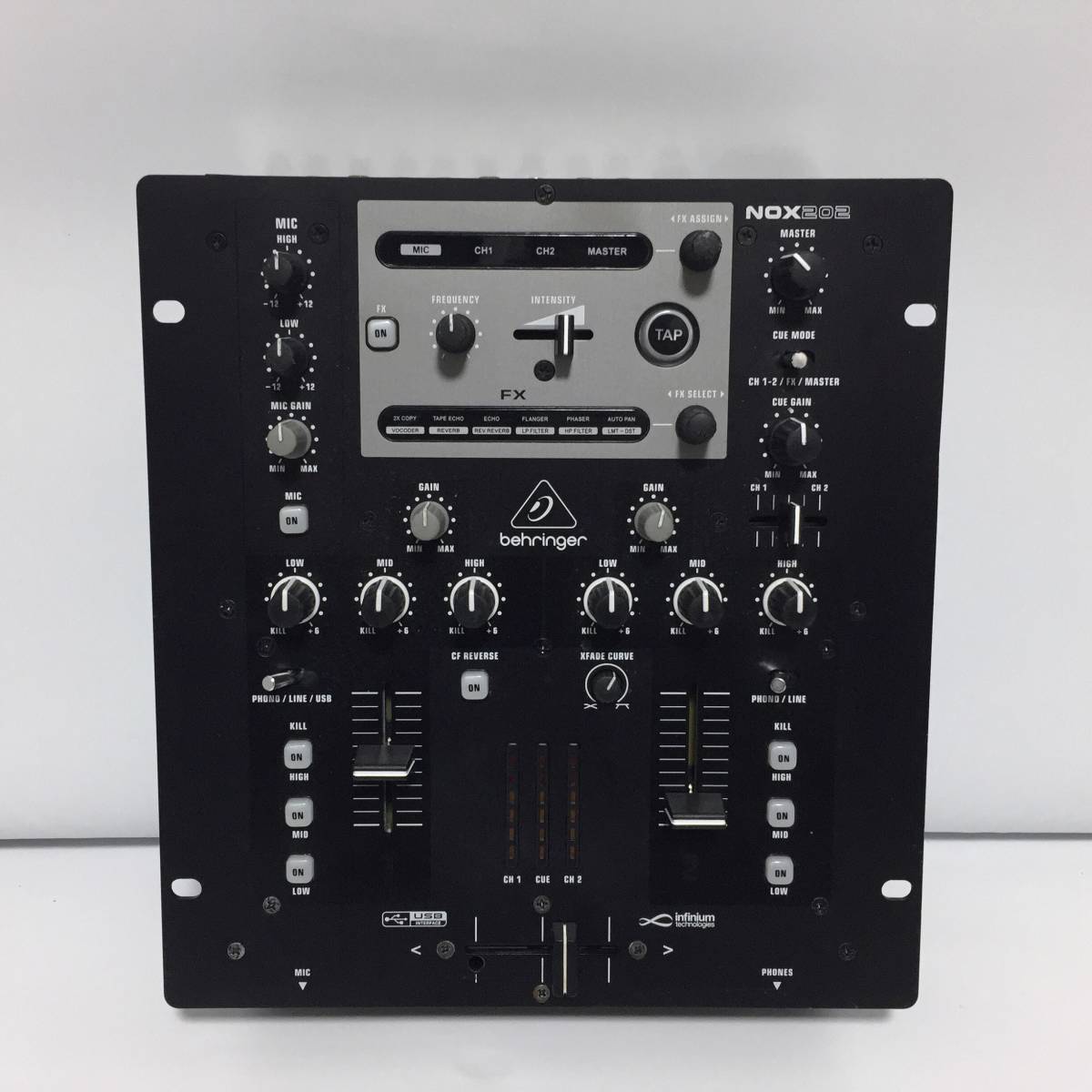 通電確認済み ベリンガー BEHRINGER NX202 USBオーディオインターフェース付き(ミキサー)｜売買されたオークション情報、yahooの商品情報をアーカイブ公開 - オークファン ...