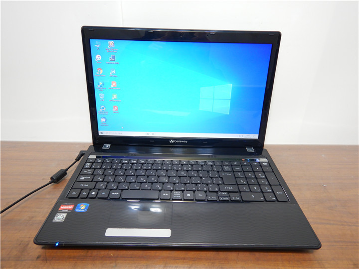 カメラ内蔵/ /15型/ノートPC/Windows10/500GB/4GB/AMD AthlonⅡ N330/GateWay NV53A MS ...