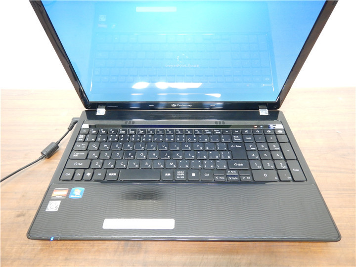 カメラ内蔵/ /15型/ノートPC/Windows10/500GB/4GB/AMD AthlonⅡ N330/GateWay NV53A MS ...