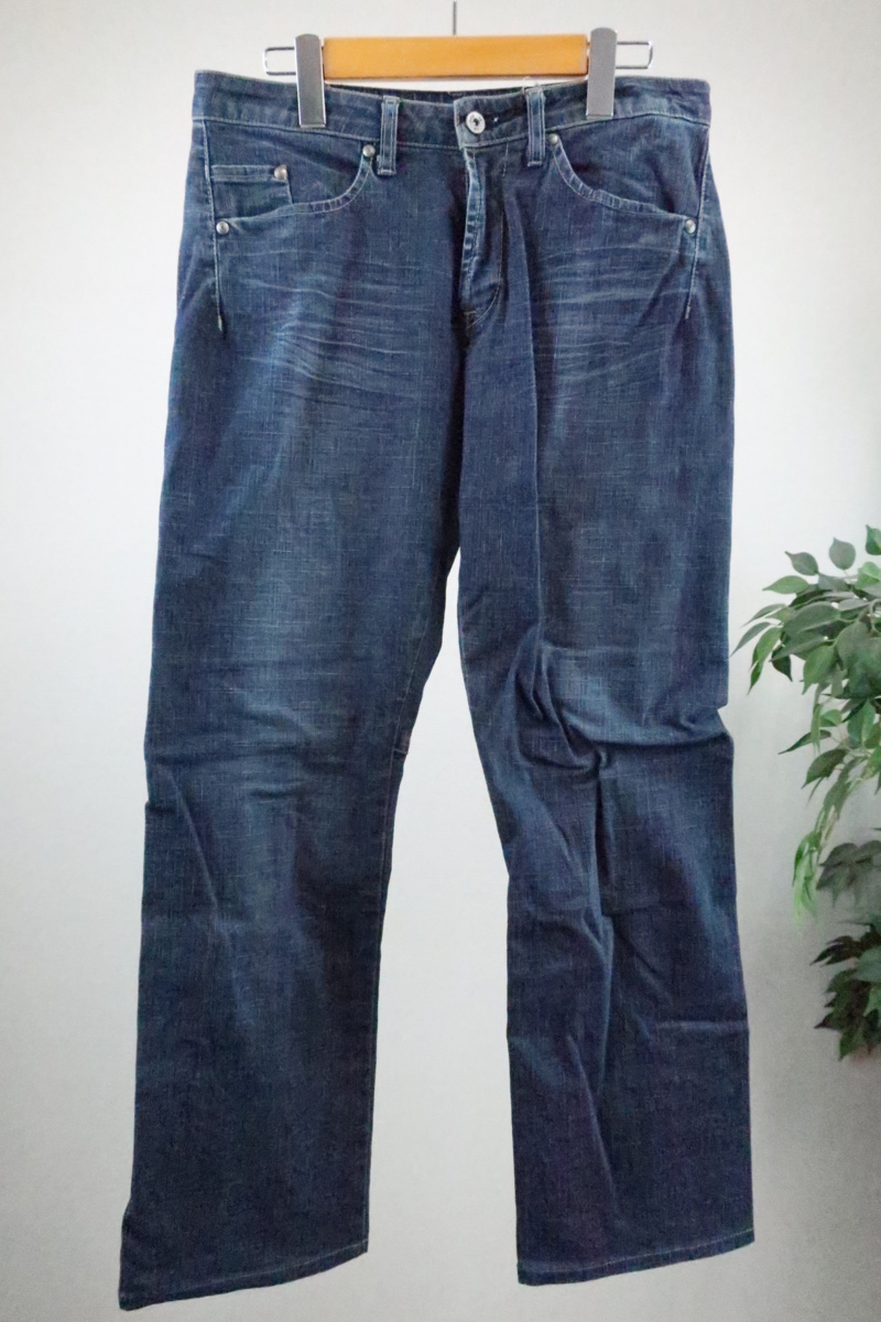 MARITHE FRANCOIS GIRBAUD 加工 ストレッチ デニム フレア パンツ M ブルー青 メンズ GA2011-646(男性用)｜売買されたオークション情報、yahooの商品 ...