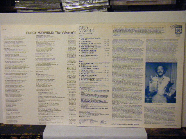 LP PERCY MAYFIELD パーシー メイフィールド / THE VOICE WITHIN ザ ヴォイス ウィズィン 輸入盤 ...
