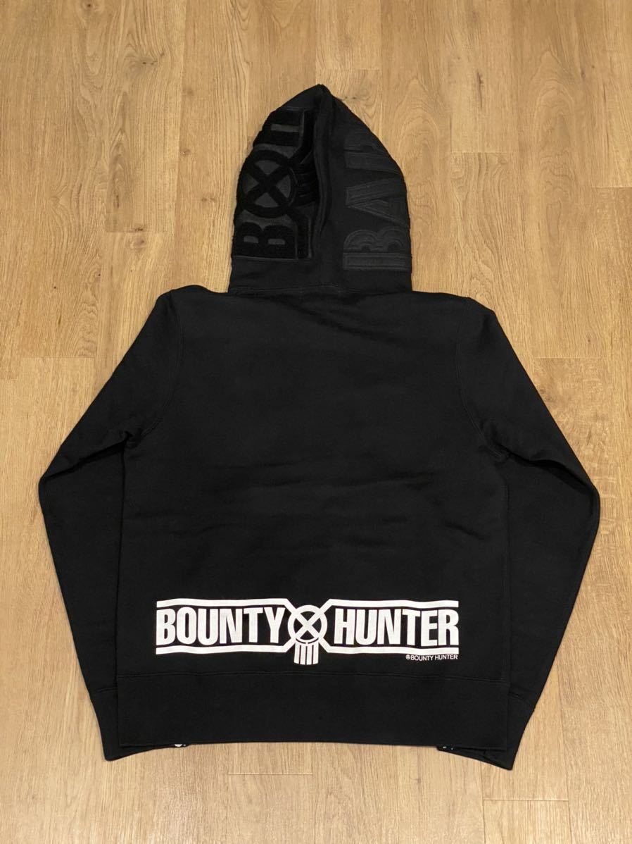 入手困難 A BATHING APE × BOUNTY HUNER MAD SHARK FULL ZIP size M 1stモデル エイプ ...