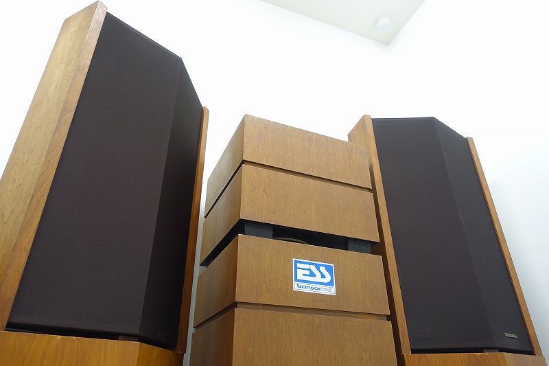 全国発送可 ESS Labs Transar ATD ハイルドライバー搭載大型スピーカーシステム スタンド付 レア品 007303001JW ...