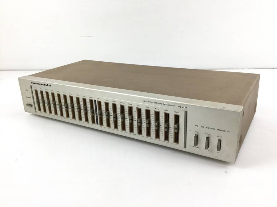 marantz EQ-20D グラフィックイコライザー 現状品(イコライザー)｜売買されたオークション情報、yahooの商品情報をアーカイブ ...