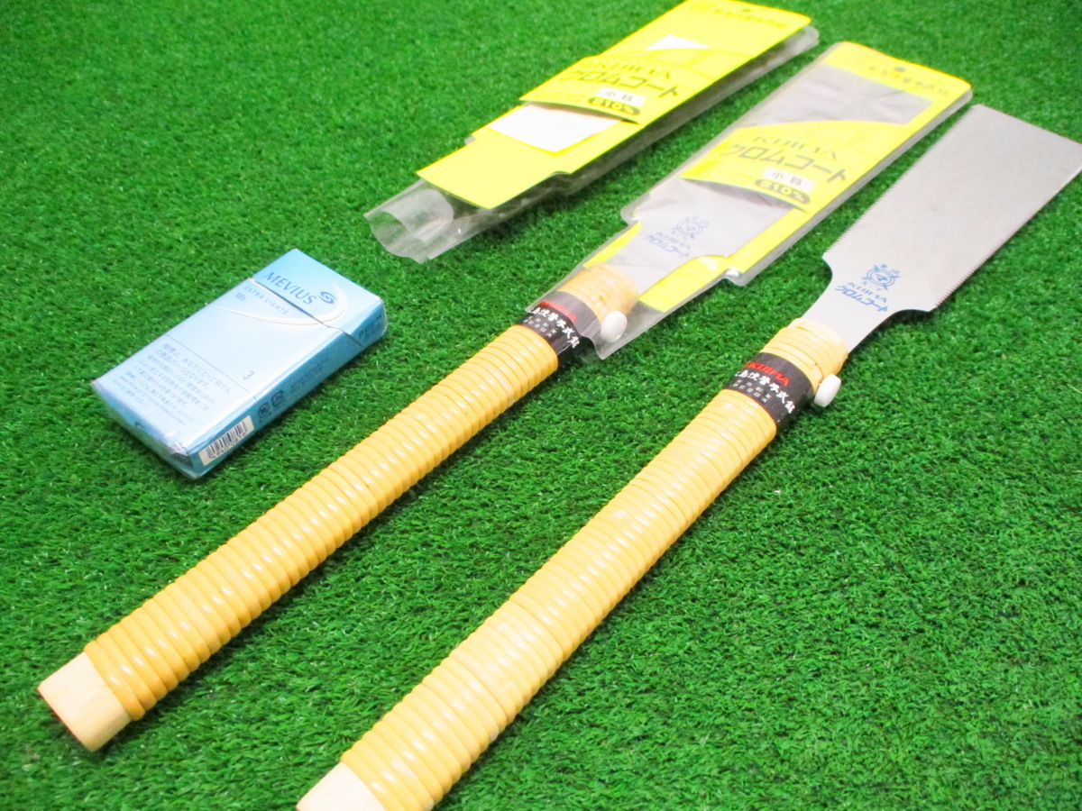 浅宇h488 木島 クロムコート 両刃鋸 替刃式 小目 210mm 替刃鋸 のこぎり 鋸 2本セット(のこぎり)｜売買されたオークション情報、yahooの商品情報をアーカイブ公開 ...