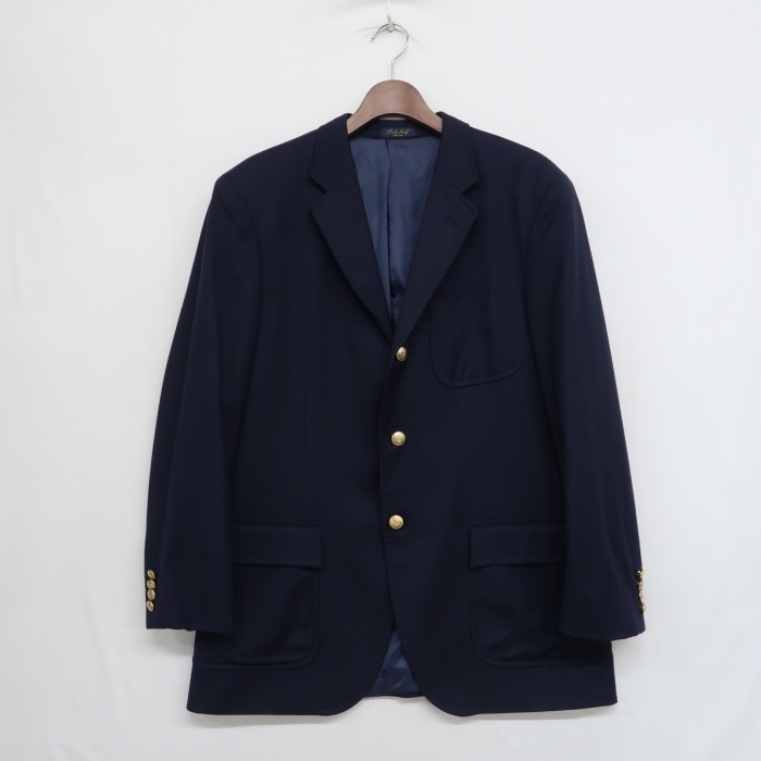 D2901 サイズ 42 M 程度 古着 ビンテージ RALPH LAUREN ラルフローレン テーラード ジャケット ブレザー スーツ 紺 ...