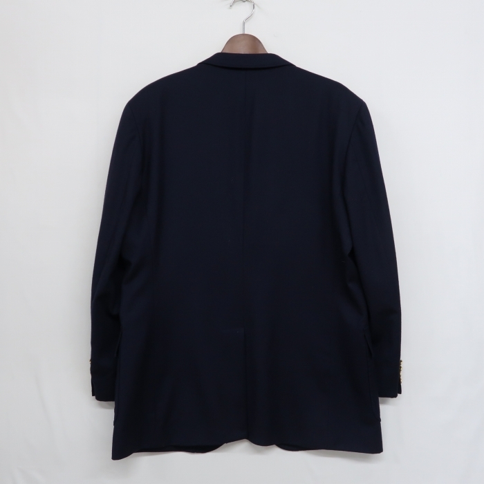 D2901 サイズ 42 M 程度 古着 ビンテージ RALPH LAUREN ラルフローレン テーラード ジャケット ブレザー スーツ 紺 ...