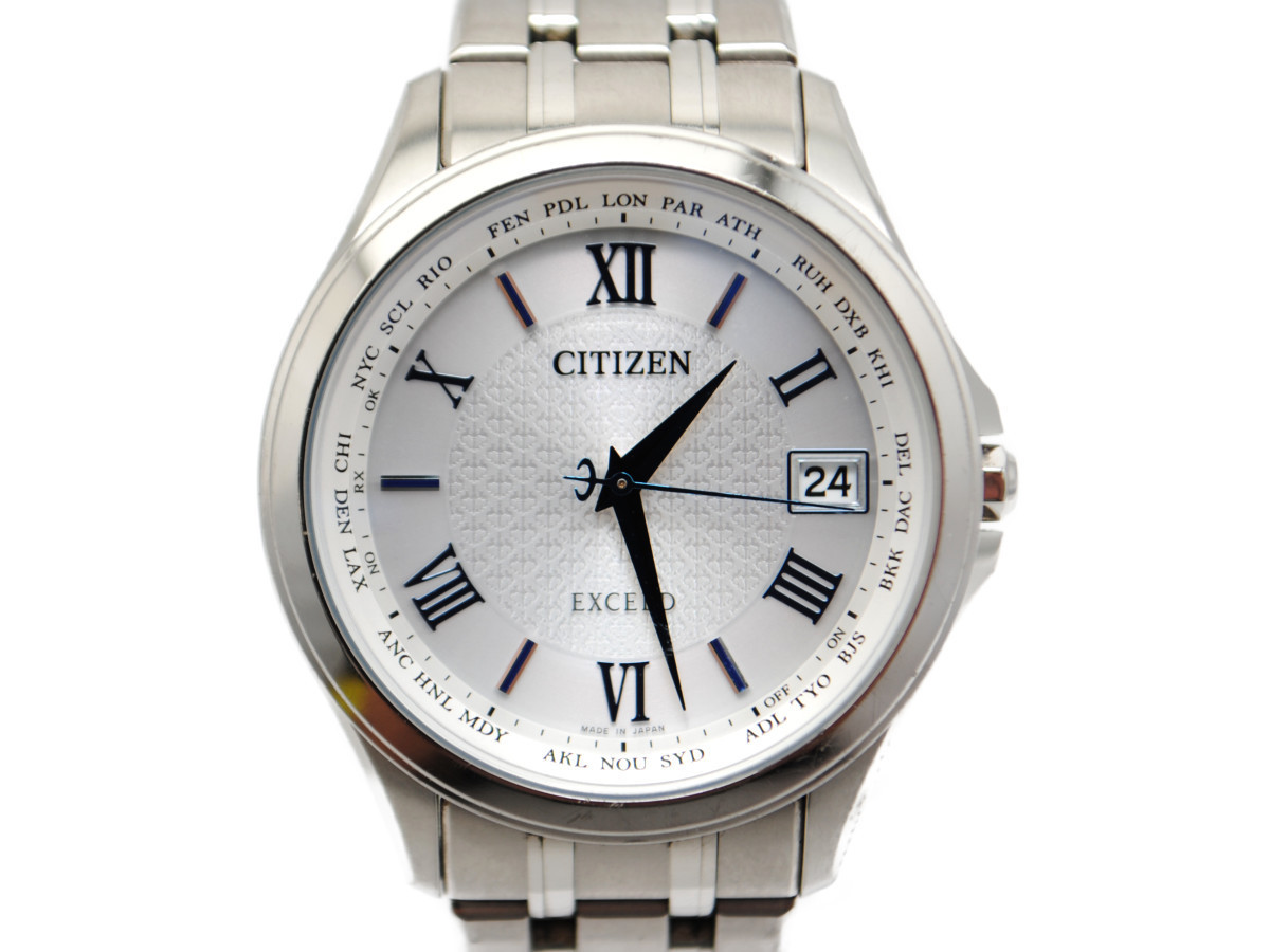 シチズン CITIZEN エクシード CB1080-52B H149-T021727 メンズ 電波ソーラー 定価13.2万(エクシード)｜売買 ...