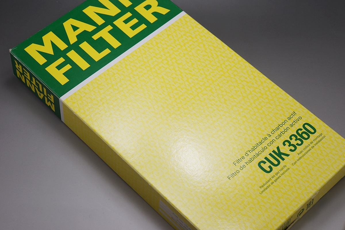 MANN フィルター CUK3360 活性炭入り エアコンフィルター ポルシェ ケイマン ボクスター 987 911 996 997 986(エアコンフィルター)｜売買されたオークション情報 ...