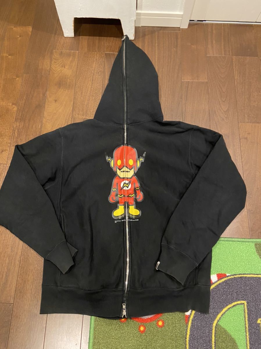 A BATHING APE BAPE マイロ DCコミックス コラボ パーカー Mサイズ アベイシングエイプ BAPESTA コラボ NIGO ...