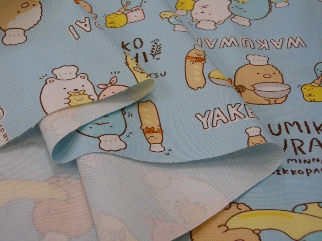 ハギレNo2036 すみっコぐらし3474B 水色 オックス生地 55cm×50cm(キャラクター)｜売買されたオークション情報、yahooの商品情報をアーカイブ公開 - オークファン ...