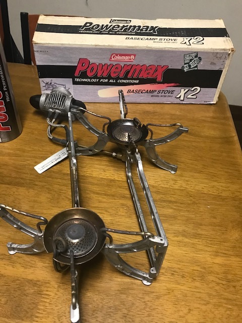 Coleman コールマン Powermax X2 パワーマックス X2 ベースキャンプストーブ 変換アダプター付(ツーバーナー)｜売買された ...