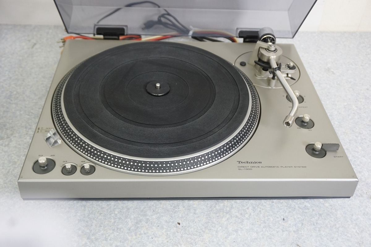 Technics テクニクス SL-1300 レコードプレーヤー ターンテーブル a210414g(パナソニック、テクニクス)｜売買されたオークション情報、yahooの商品情報をアーカイブ公開 ...