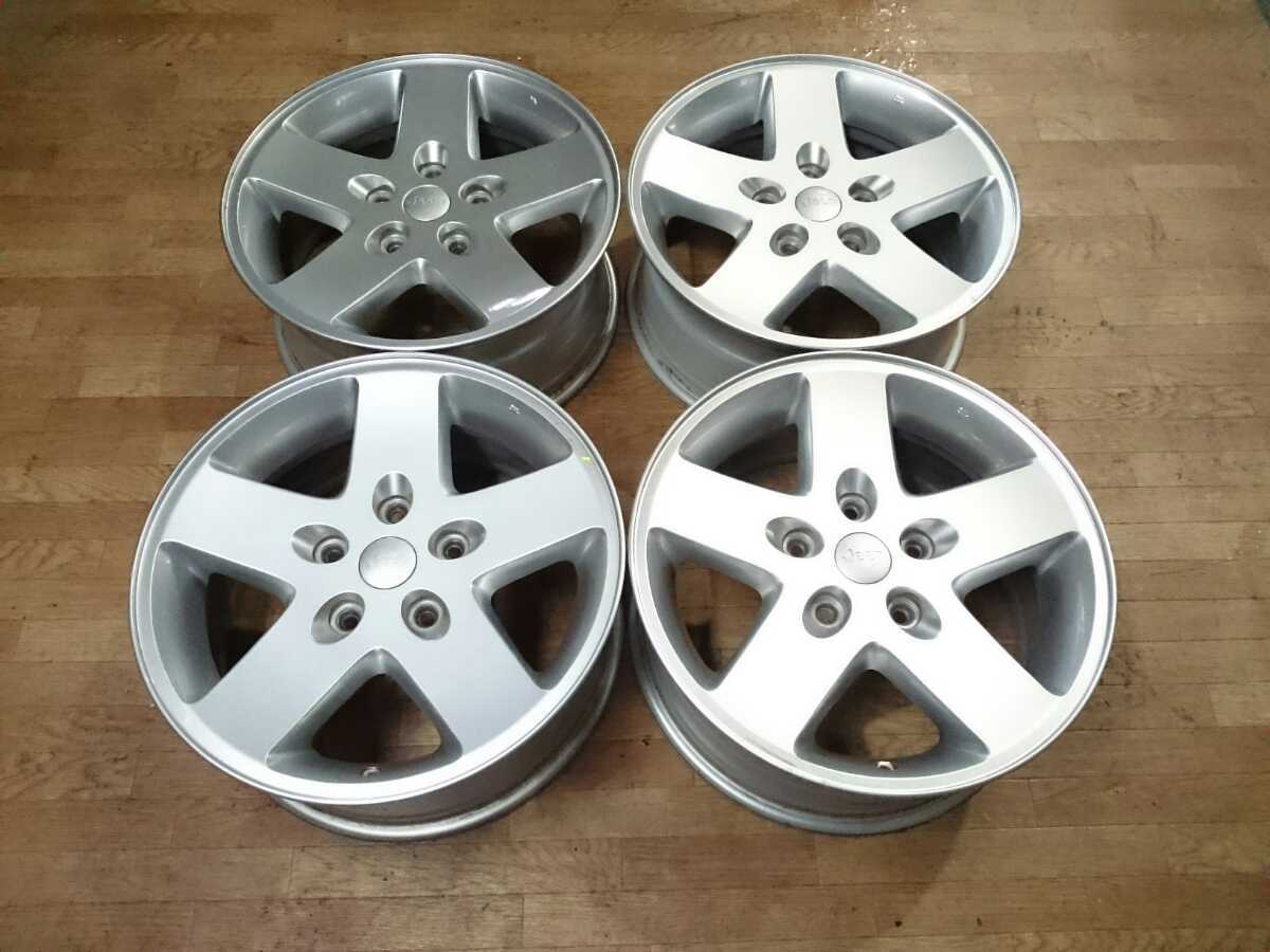 C409 JEEP ラングラー 純正 7.5j×17 5H PCD127 +44.45 4本(純正品)｜売買されたオークション情報、yahoo ...