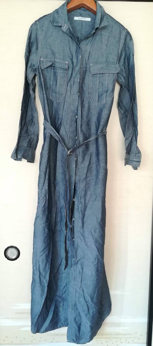 spick and span スピック＆スパン シャツワンピース 超ロング(ワンピース)｜売買されたオークション情報、yahooの商品情報をアーカイブ公開 - オークファン（aucfan.com）