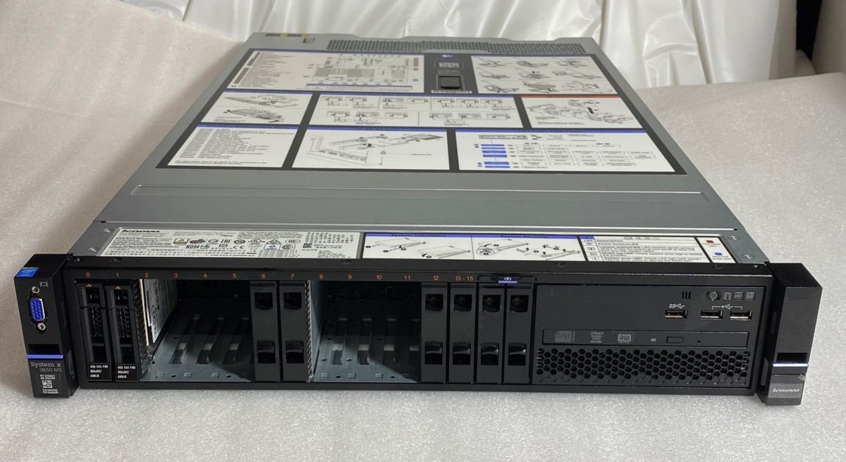 Lenovo System x3650 M5 Xeon E5-2670 V3@2.30GHz×2 / 256GB / 1200GB(IBM ...
