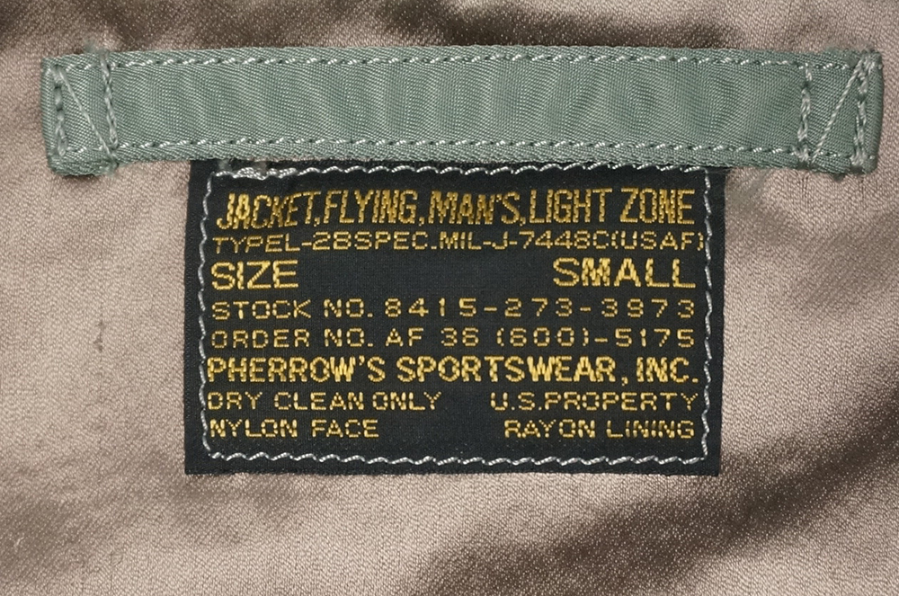 Pherrows フェローズ L-2B フライトジャケット Sサイズ カーキ L2B(フライトジャケット)｜売買されたオークション情報、yahooの商品情報をアーカイブ公開 - オークファン ...