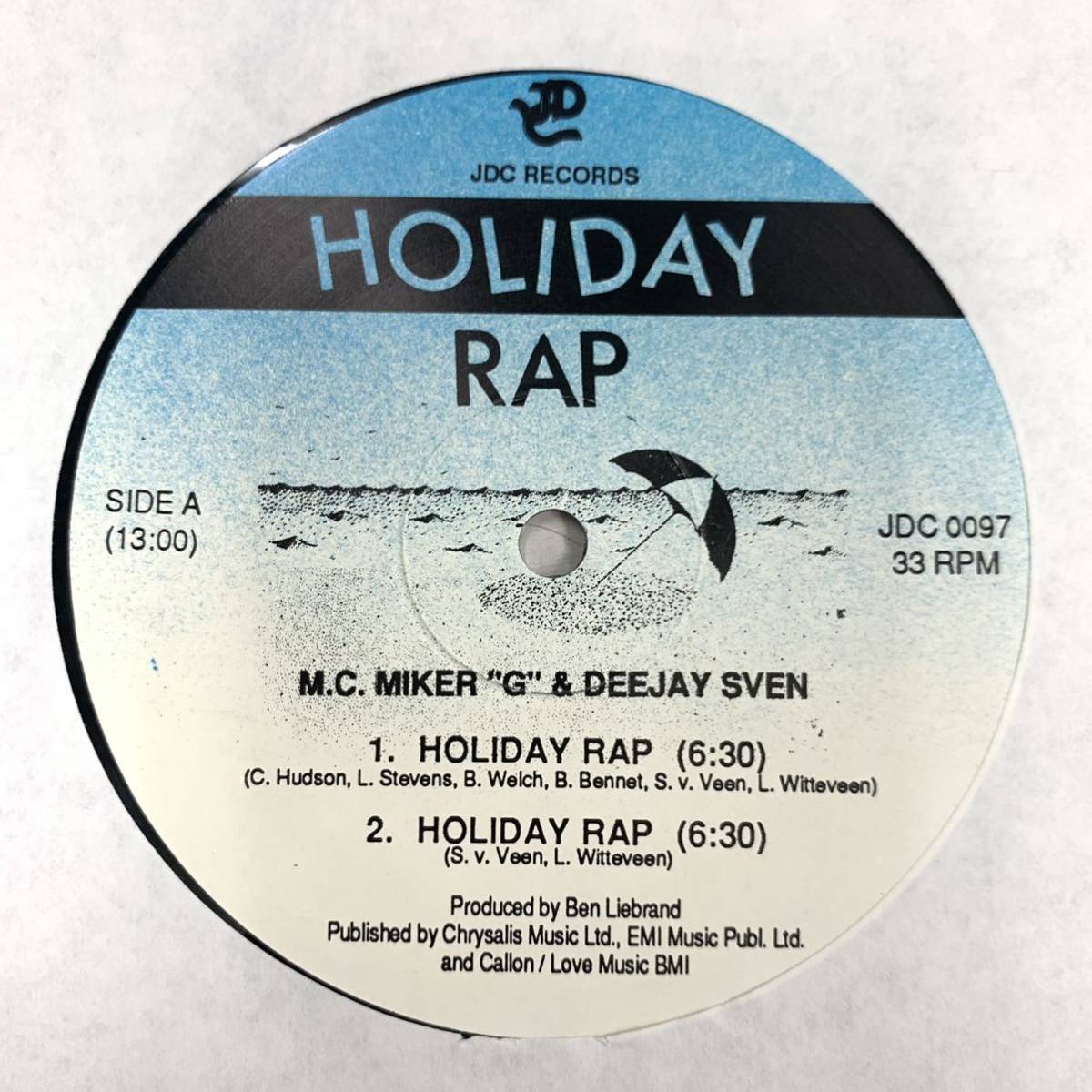 M.C. MIKER G & DEEJAY SVEN / HOLIDAY RAP// 12” old school(ラップ、ヒップホップ ...
