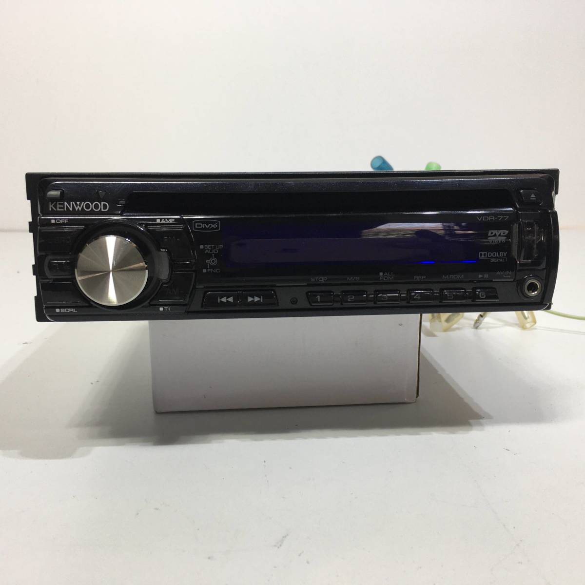 KENWOOD VDR-77 ケンウッド DVD デッキ プレイヤー CD USB AUX CD12352/R-C2(ケンウッド)｜売買された ...