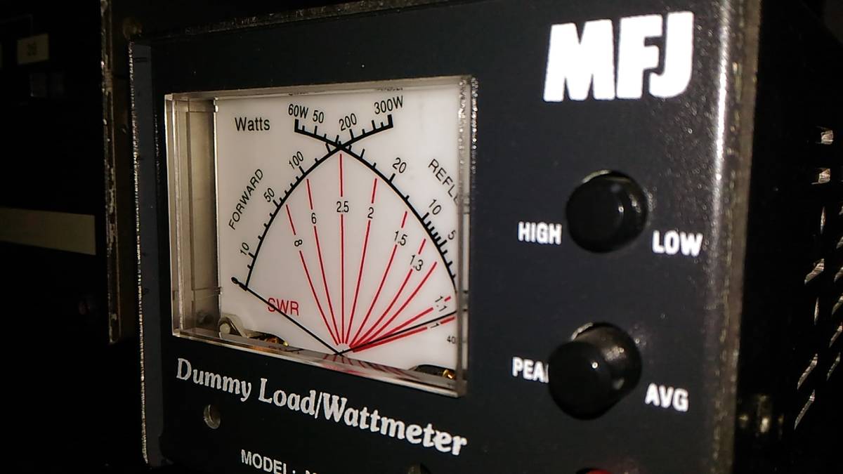 現用品 ハイパワー局用 MFJ-267 1.5Kwダミーロード付きSWR/パワー計 着払いにて(その他)｜売買されたオークション情報 ...