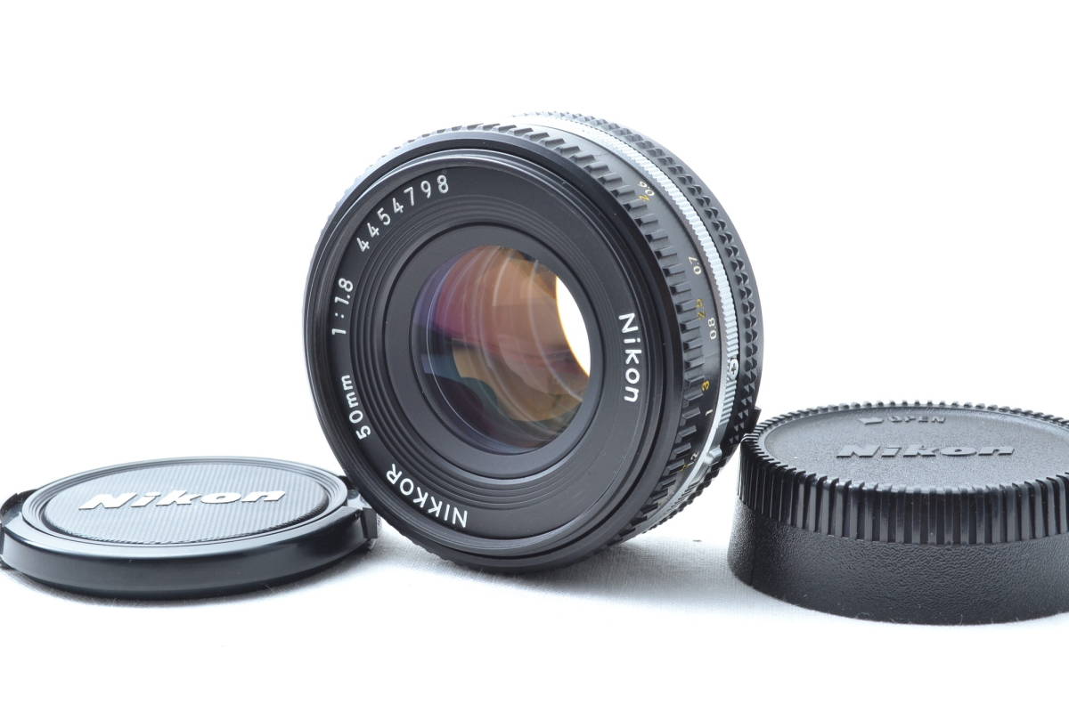 に近い ニコン Nikon Ai-s Nikkor 50mm f/1.8 マニュアルフォーカス パンケーキレンズ #0273(ニコン)｜売買されたオークション情報、yahooの商品情報を ...