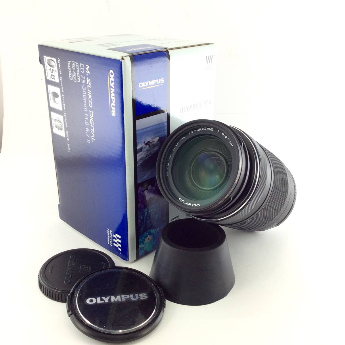 オリンパス M.Zuiko Digital ED 75-300/4.8-6.7 II UG02#8476(オリンパス)｜売買されたオークション情報、yahooの商品情報をアーカイブ公開 ...
