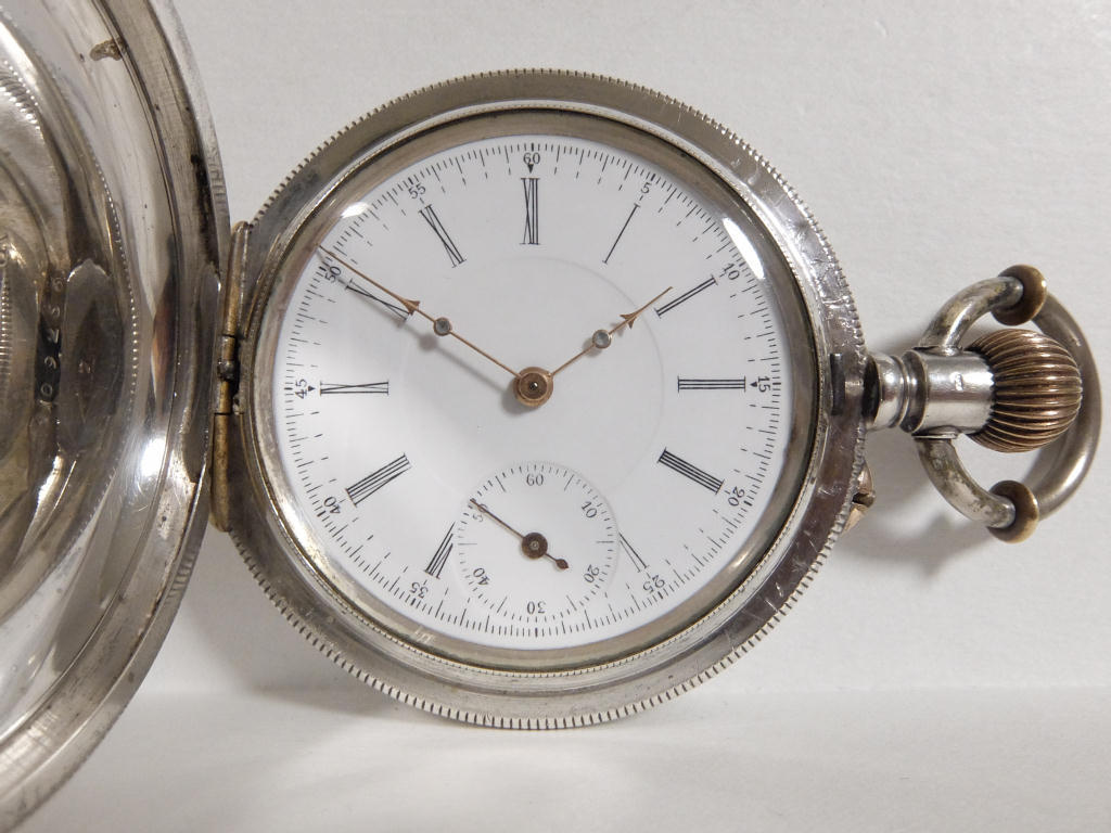 商館時計 ウルマン商会 J.ULLMANN & Co 麒麟マーク 13石 銀無垢フルハンターケース 分解清掃済み(手巻き)｜売買された ...