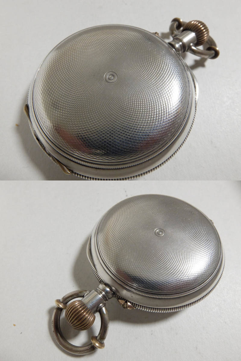 商館時計 ウルマン商会 J.ULLMANN & Co 麒麟マーク 13石 銀無垢フルハンターケース 分解清掃済み(手巻き)｜売買された ...