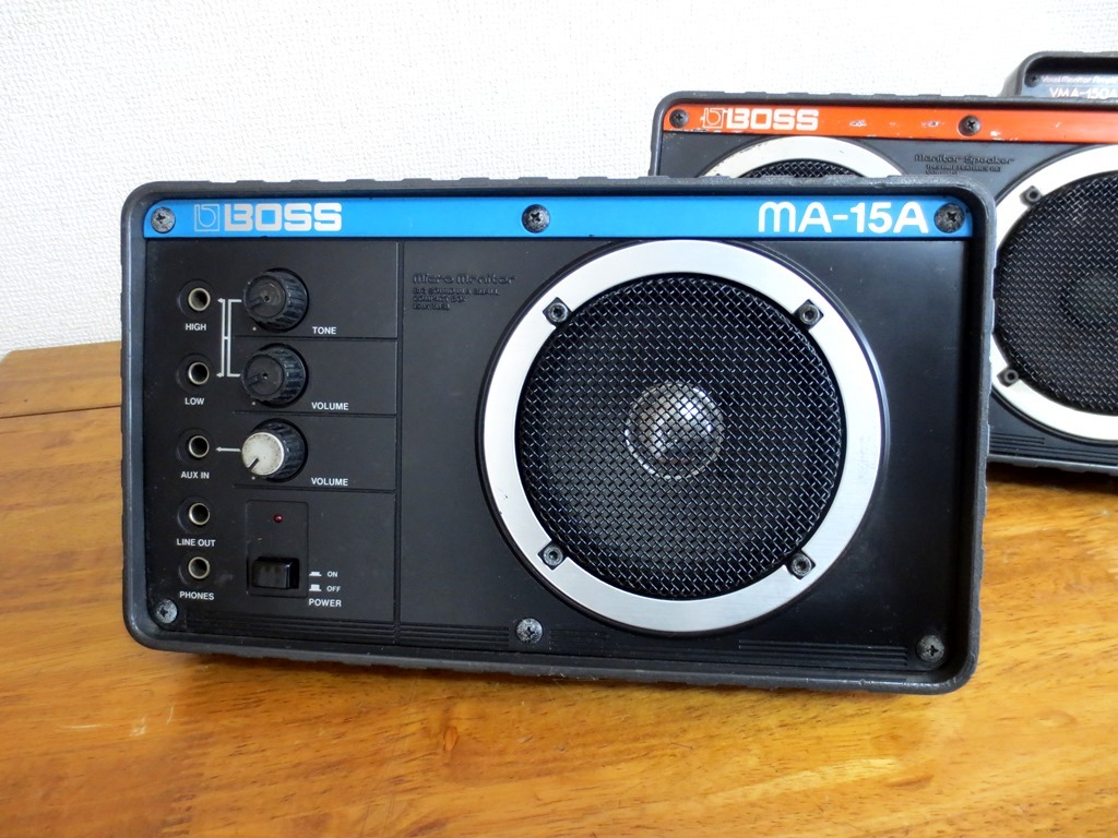 BOSS Roland モニタースピーカー MA-15A MS-100A VMA-150A 3台セット(モニタースピーカー)｜売買された ...