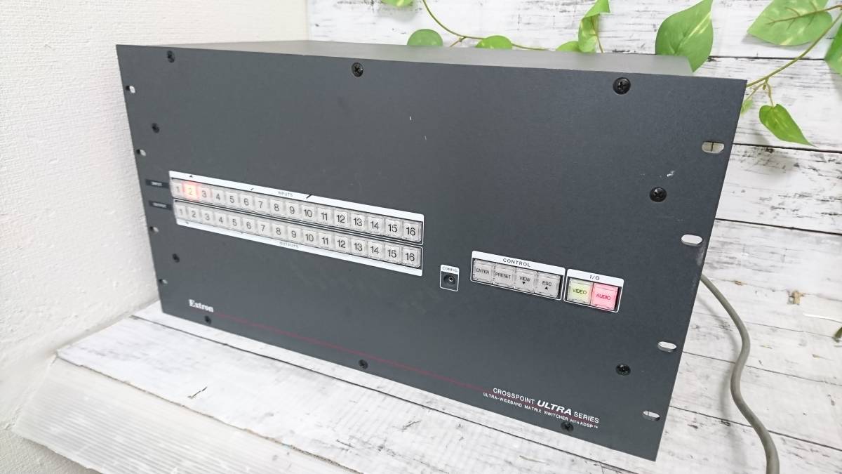Extron CrossPoint Ultra 1616 16入力16出力超広帯域RGBHVマトリックススイッチャー(その他)｜売買された ...