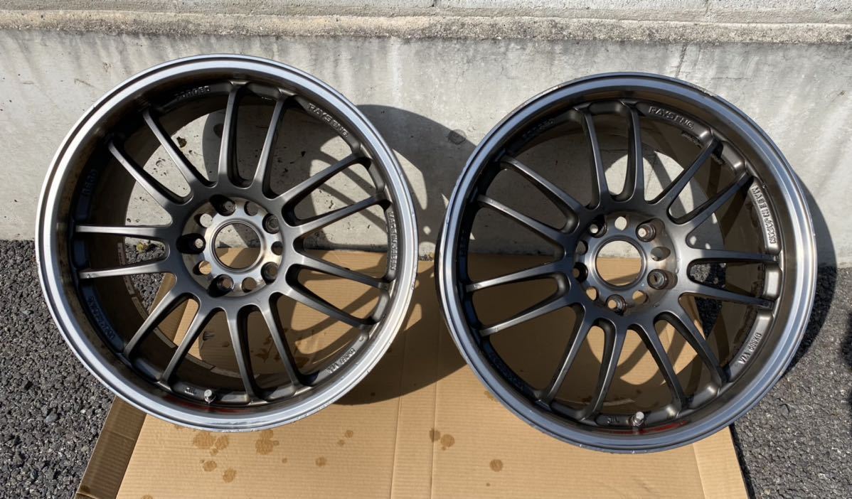 RAYS RE30 CLUB SPORT 廃盤 鍛造 軽量 8.5J＋52 PCD114.3 5穴 FD2 シビック インプレッサ WRX ...