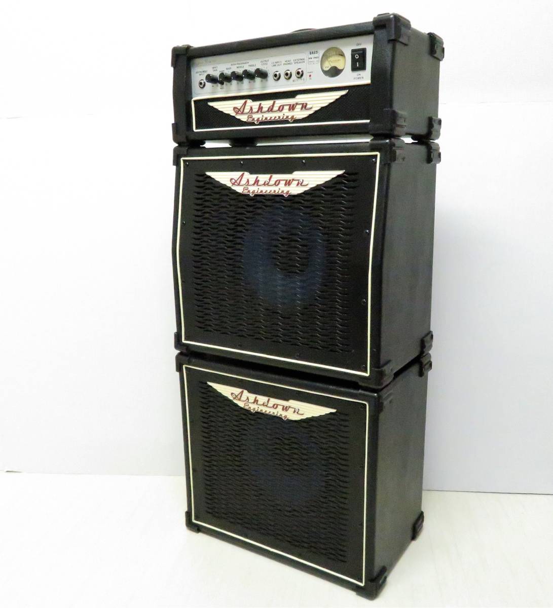 ガリ有 MU-715 Ashdown Perfect ten 60/BASS MINI STRACK 10A/10F ベースアンプ ...