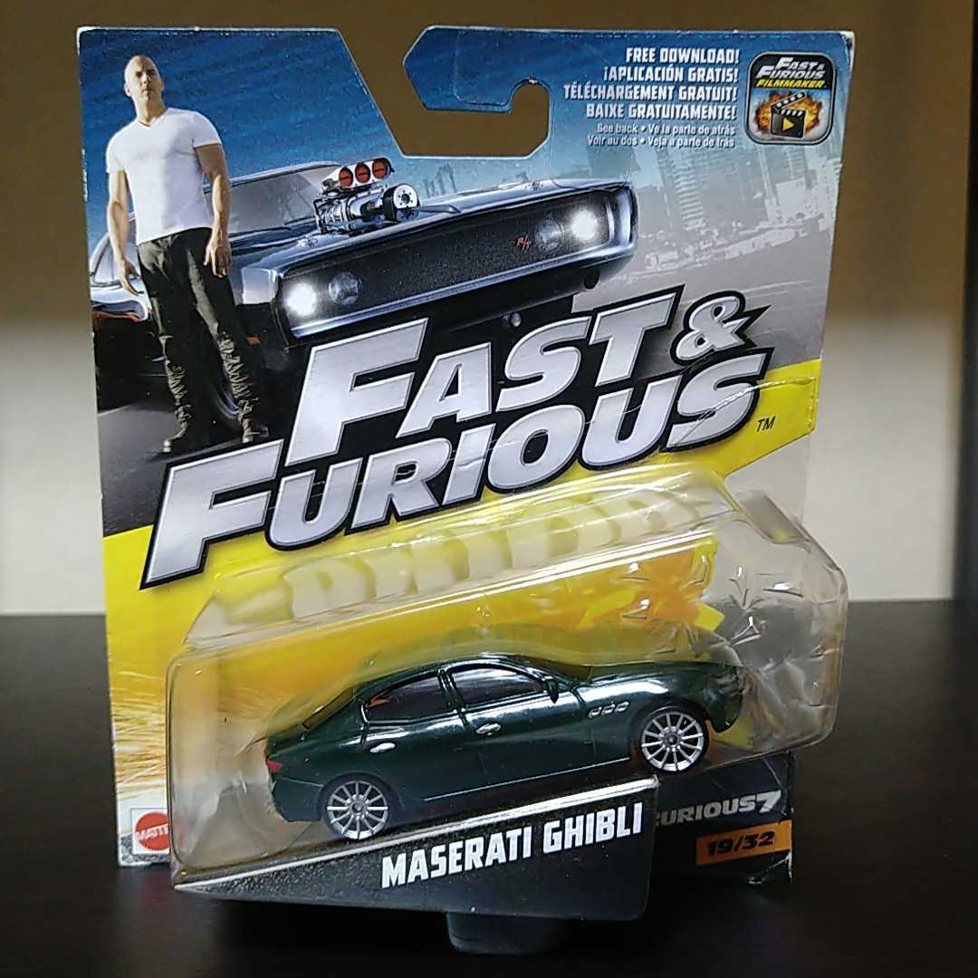 マテルワイルドスピード ミニカー ホットウィール FAST FURIOUS MASERATI GHIBLI(乗用車)｜売買されたオークション ...