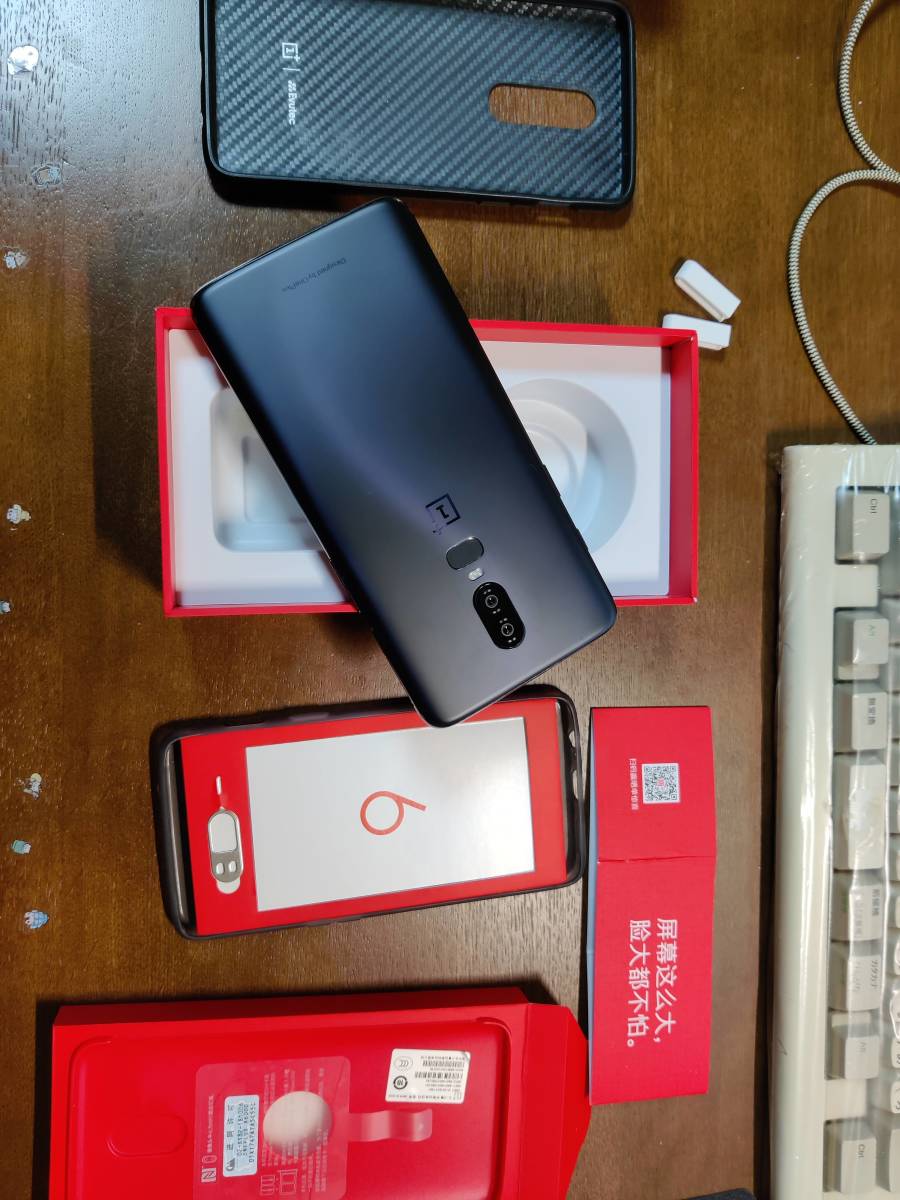 OnePlus 6 A6000 8GB RAM + 128GB ROM Android10 カーボンケース(海外版SIMフリー)｜売買された ...