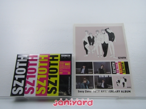 Sexy Zone CD SZ10TH 初回限定盤A 2CD+BD ステッカーシート付き 良品(Sexy Zone)｜売買されたオークション情報、yahooの商品情報をアーカイブ公開 ...