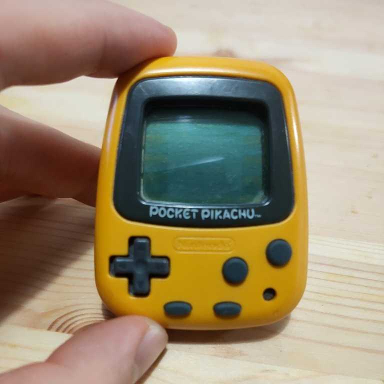 pocket pikachu ポケットピカチュウ任天堂 ポケモン ミニゲーム 歩数計 万歩計 携帯ゲーム ポケットモンスター ストラップ 小型 ...