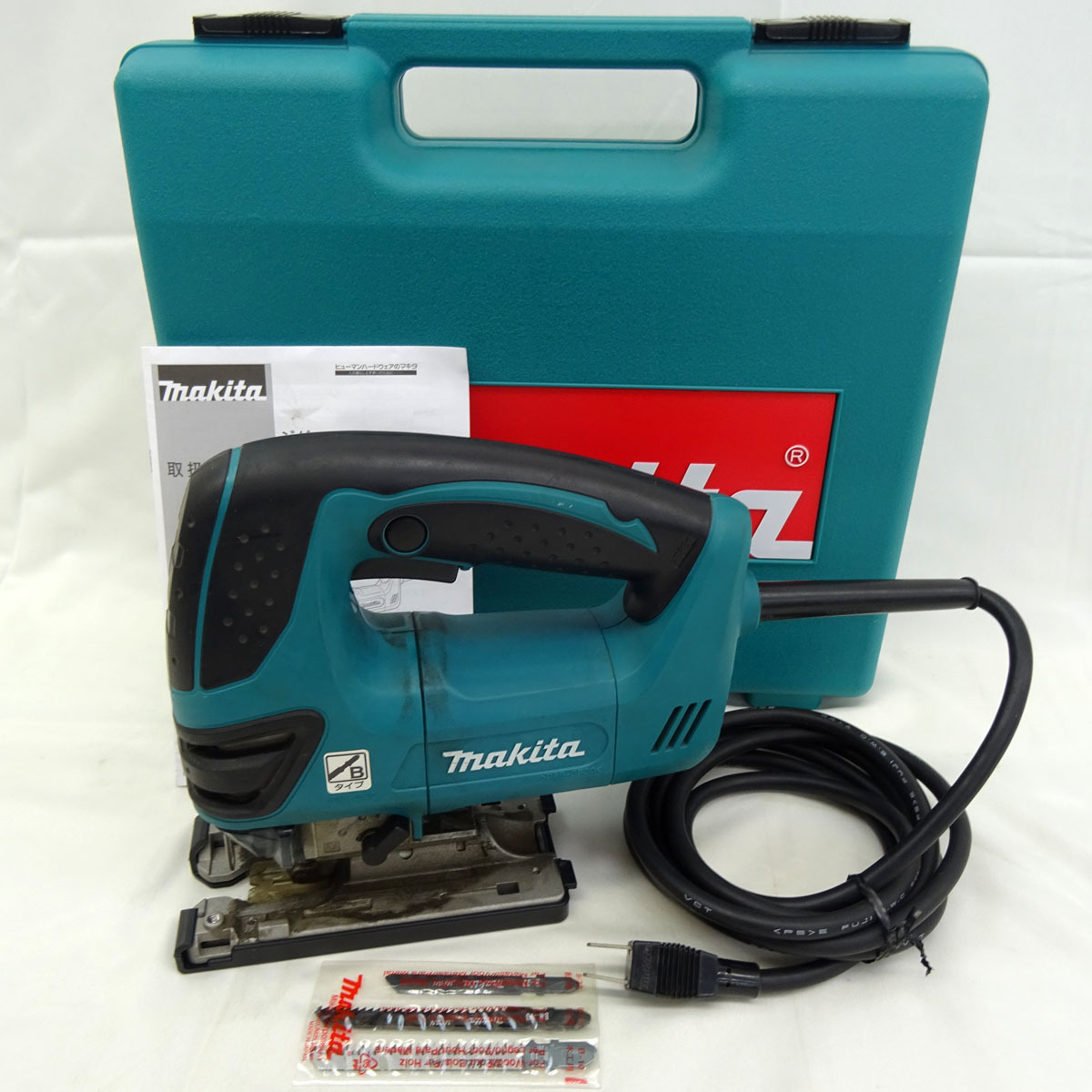 ACB-C3C673 KD06-0016×1 makita マキタ ジグソー 4350FT 135mmジグソー コード式 専用ケース 取扱説明書付き 切断工具 品(ジグソー、電気のこぎり ...
