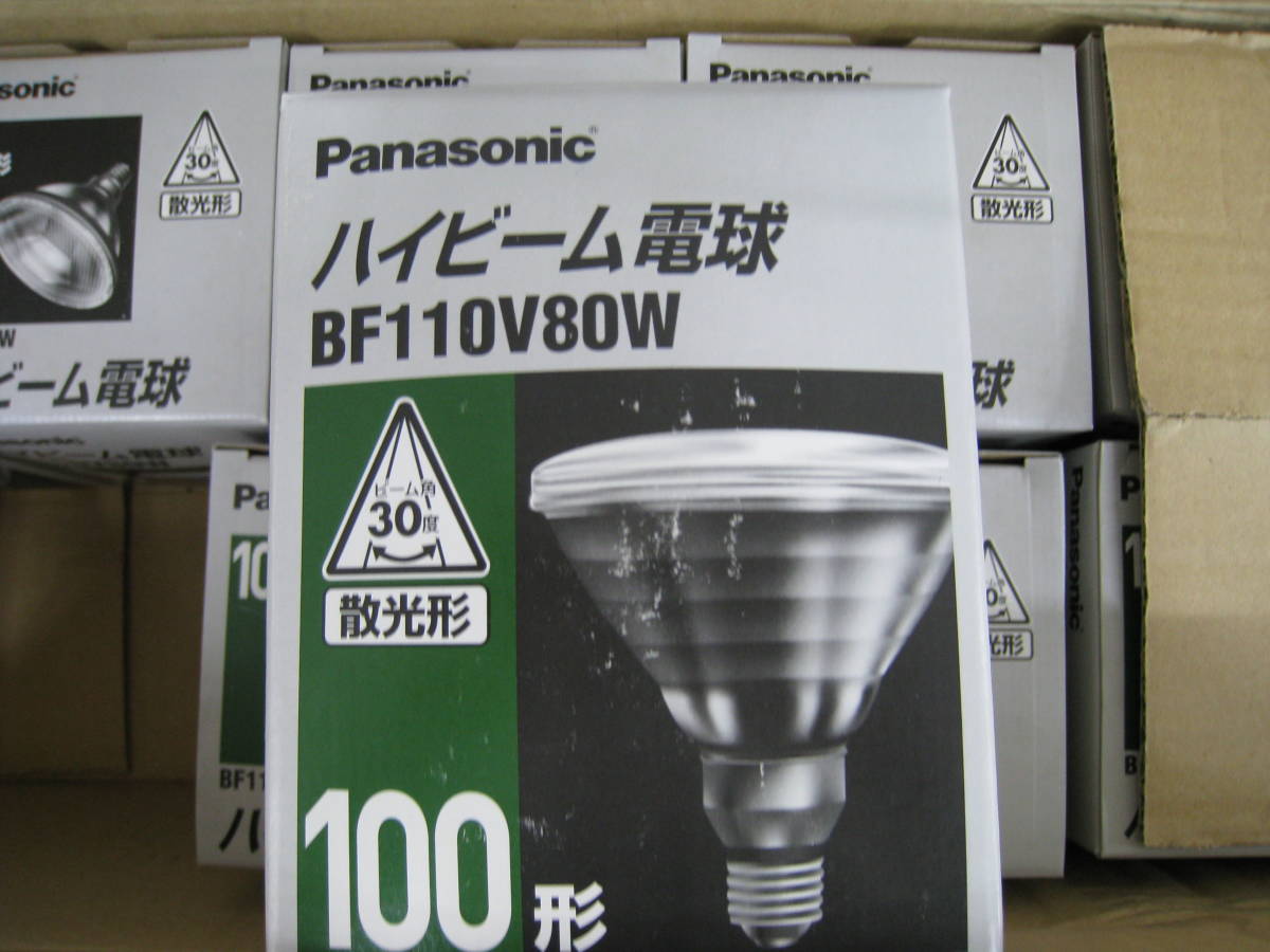 Panasonic パナソニック ハイビーム電球 BF110V80W 100形 9個セット(スポットライト)｜売買されたオークション情報、yahooの商品情報をアーカイブ公開 - オークファン ...