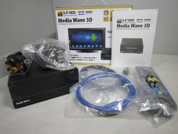 #901866 ITPROTECH Media Wave 3D 動画音楽再生(その他)｜売買されたオークション情報、yahooの商品情報をアーカイブ公開 - オークファン（aucfan.com）