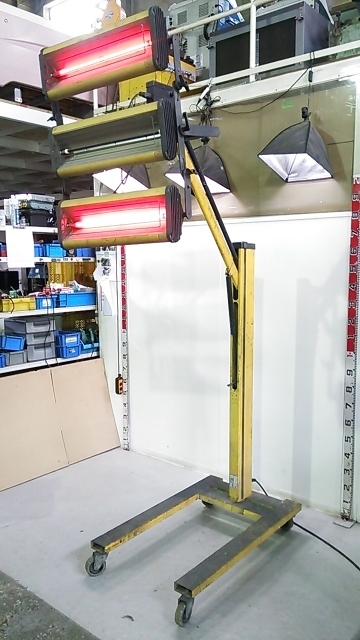 1円スタート Edwin Trisk 赤外線乾燥機 ETS2 自動車塗装乾燥 鈑金塗装 三相200V 現状渡し 店舗引取り限定 A8277 ...