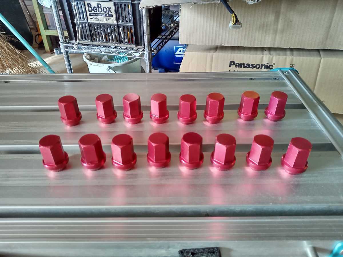 アルミナット レッド M12P×1.5 19HEX 16個セット 軽量化 ドレスアップ(アルミナット)｜売買されたオークション情報、yahooの商品情報をアーカイブ公開 - オークファン ...