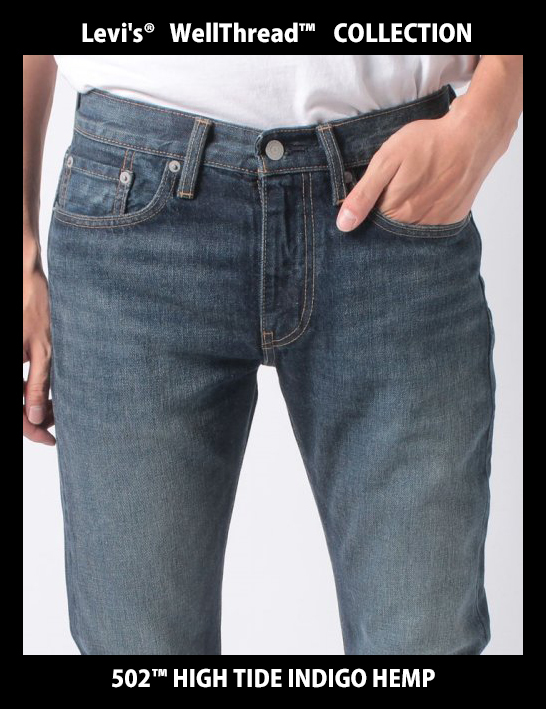 Levi’s/少量入荷 サステナビリティ 502 テーパードHIGH TIDE INDIGO HEMP/854080003/30 14300円 ...