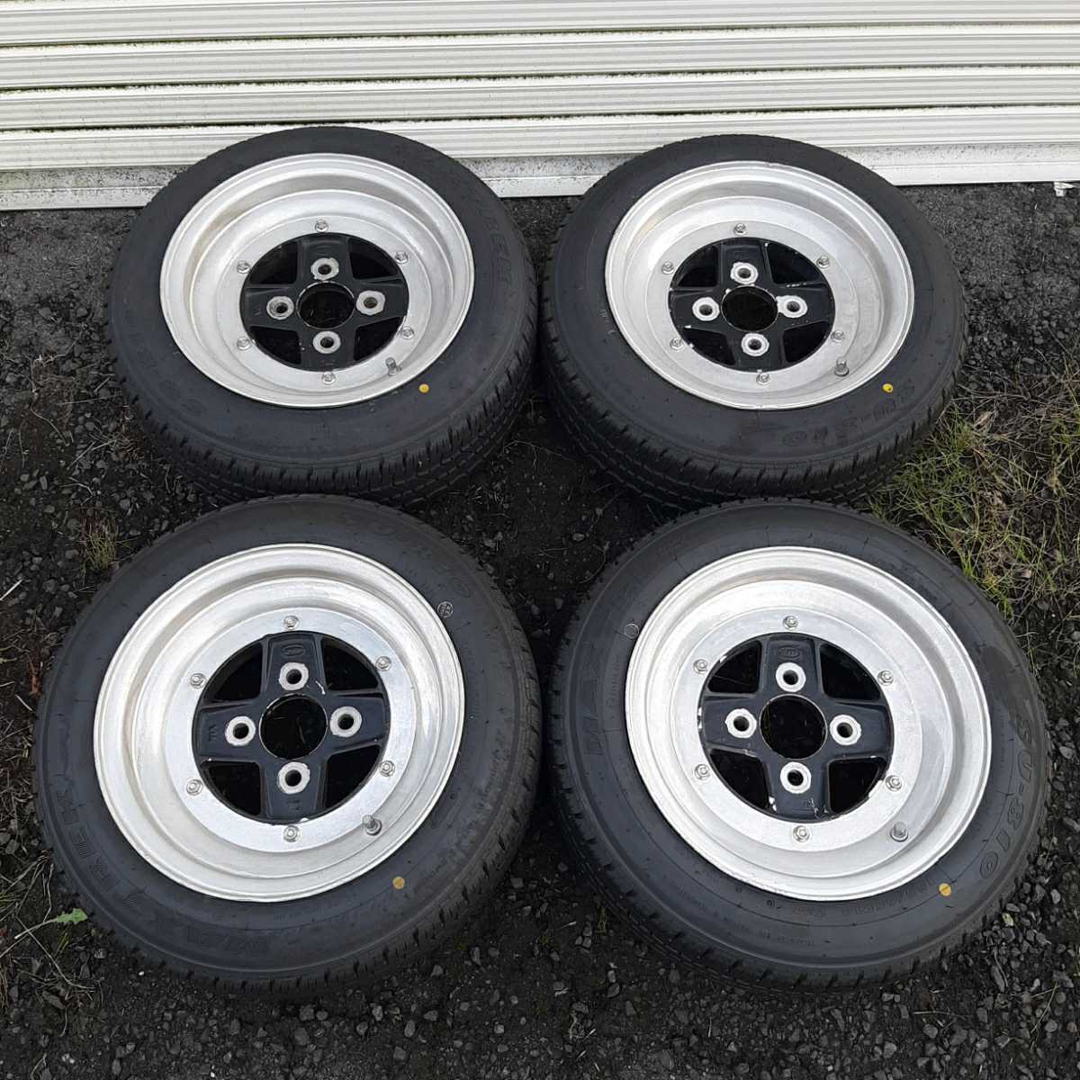 スピードスター MK-2 PCD110 4H 6J ＋13 Aタイプ MARK2 マーク2 当時物 SSR タナベ 深リム 旧車 ダイハツ ...