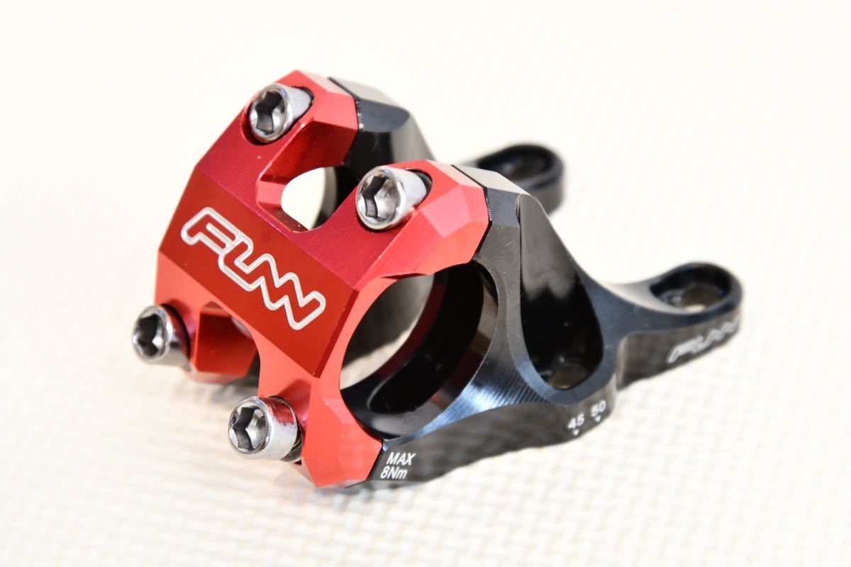 Funn RSX Light Direct Mount Stem ダイレクトマウントステム 45-50mm クランプ径31.8mm(40mm ...