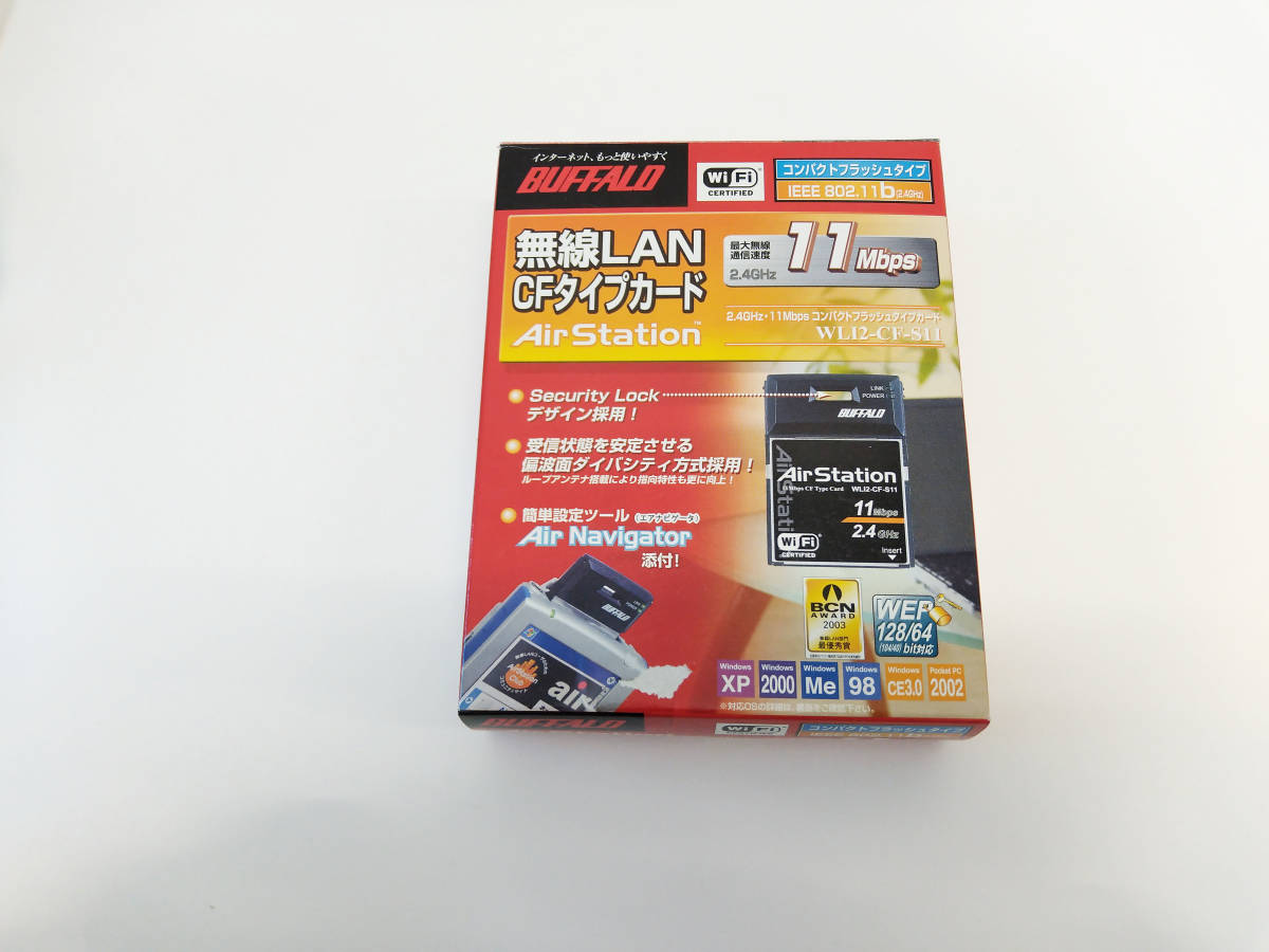 buffalo 無線LAN CFタイプカード WLI2-CF-S11 #2(無線LAN)｜売買されたオークション情報、yahooの商品情報を ...