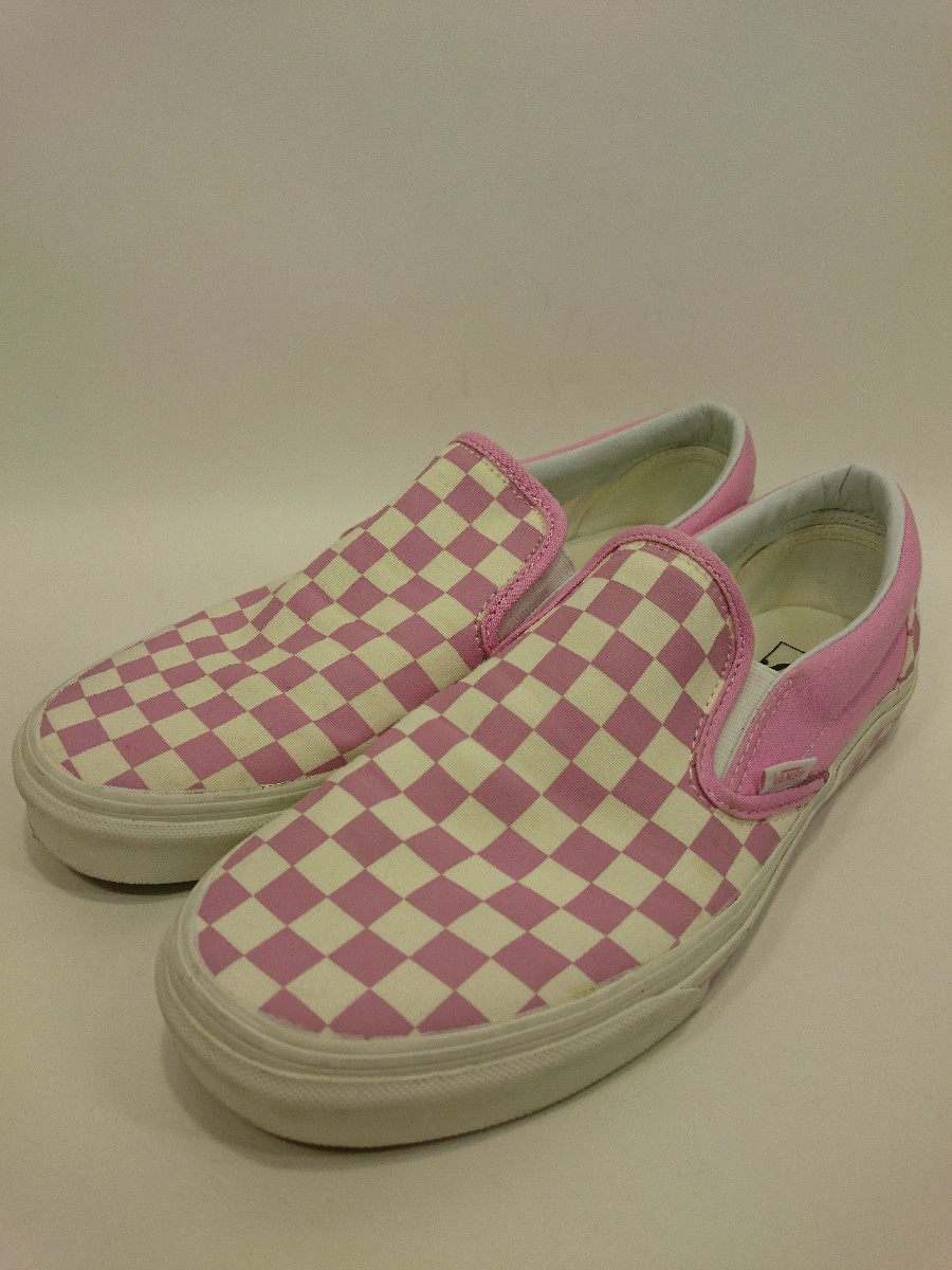 VANS SLIP-ON NEXTOR CHECKERBOARD /ローカットスニーカー/US10.5/ピンク/チェック(28.5cm)｜売買 ...