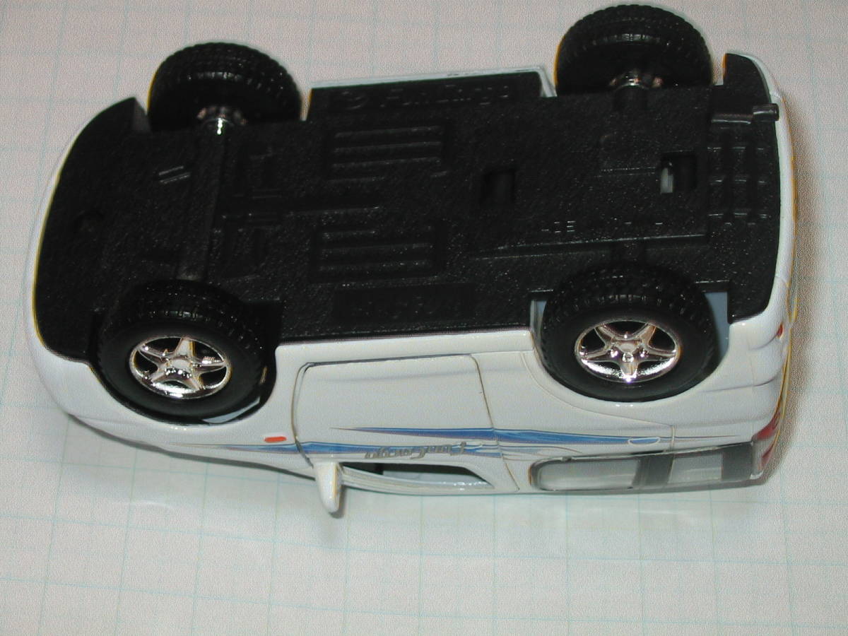 KiNSFUN キンスファン KINSFUN プルバックカー ミニカー トヨタ ファンカーゴ ホワイト 白色 TOYOTA FUN CARGO ...