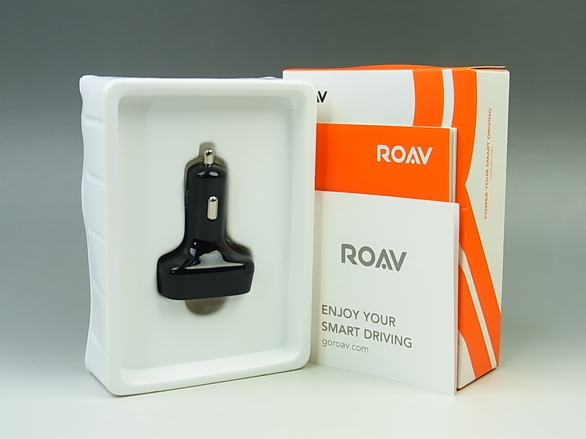 Anker Roav FM Transmitter F2 Smart Charge Car Kit F2 Bluetooth 4.2 /カー ...